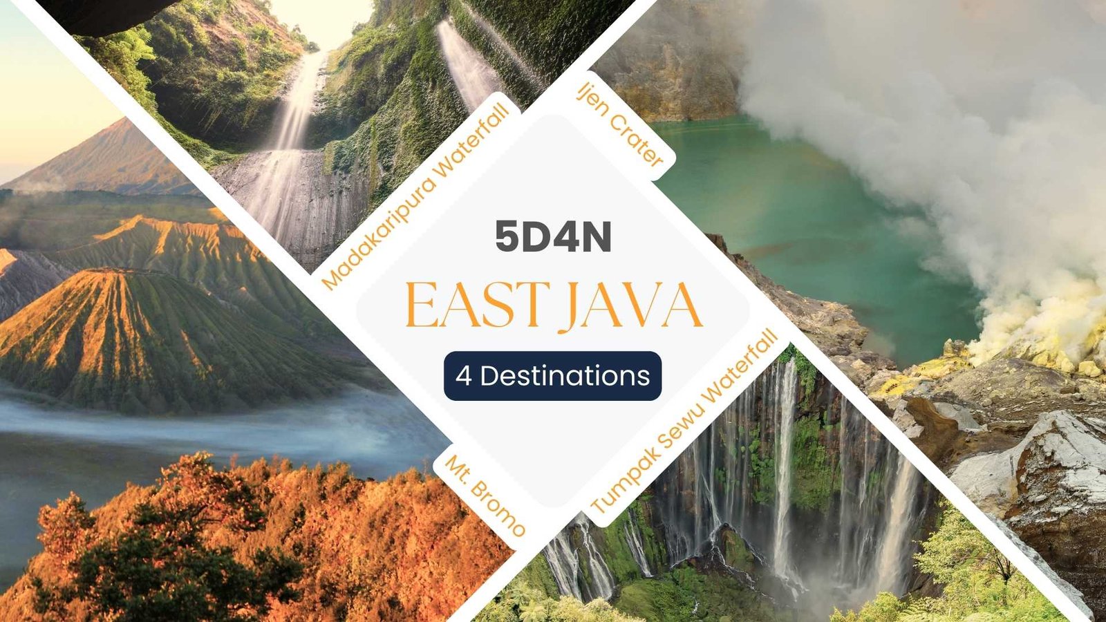 Private Trip East Java 5D4N – Eksplorasi Epik Bromo, Ijen & Tumpak Sewu